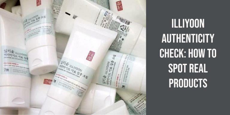 Illiyoon Authenticity Check: How to Spot Real Products